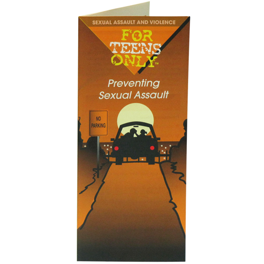 For Teens Only Pamphlet: (25 pack) Preventing Sexual Assault — The ...