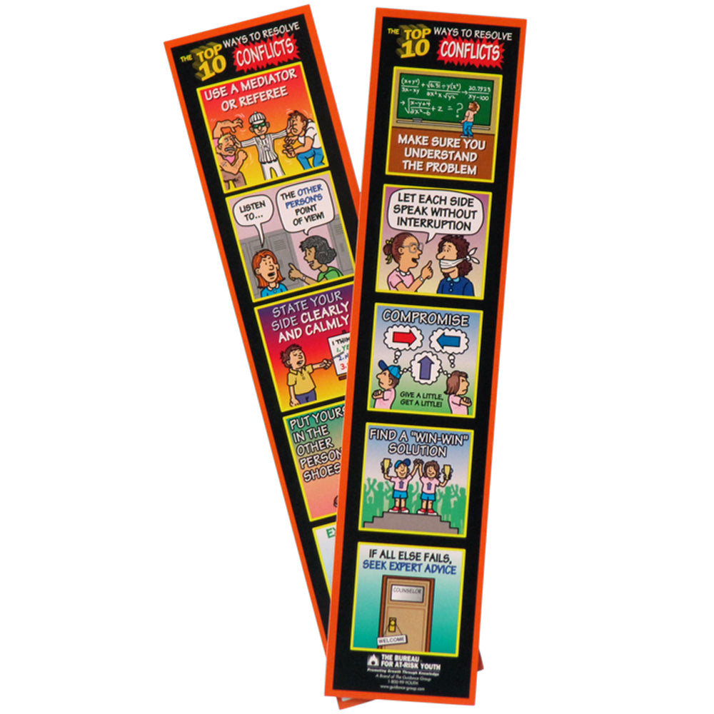 The Top 10 Ways to Resolve Conflicts Bookmark 100 pack — The Bureau for ...